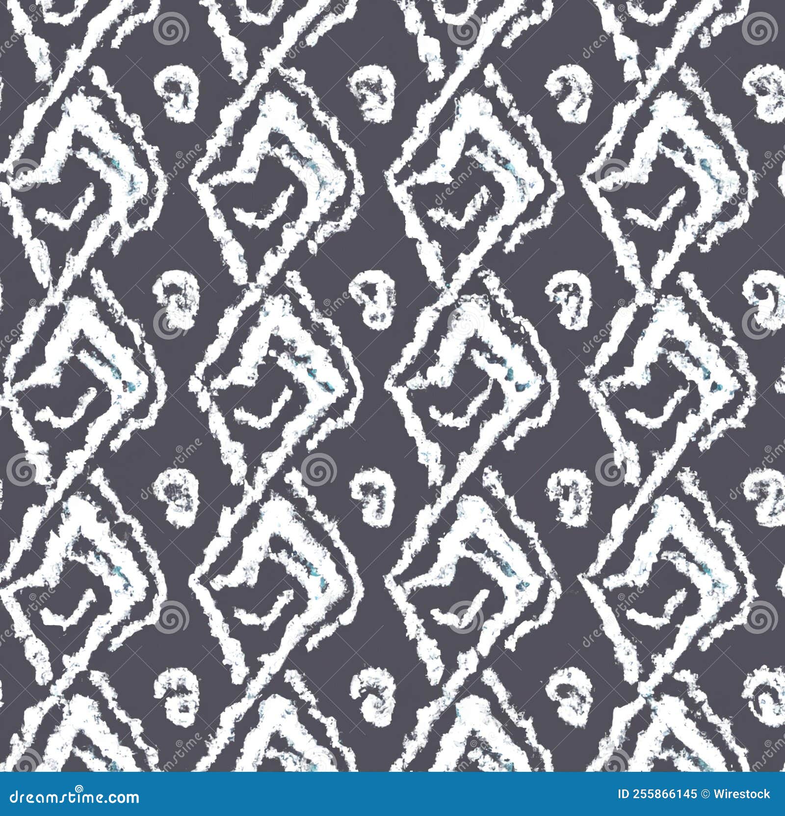 Grey Seamless Pattern Stock Illustration Stock Illustration ...