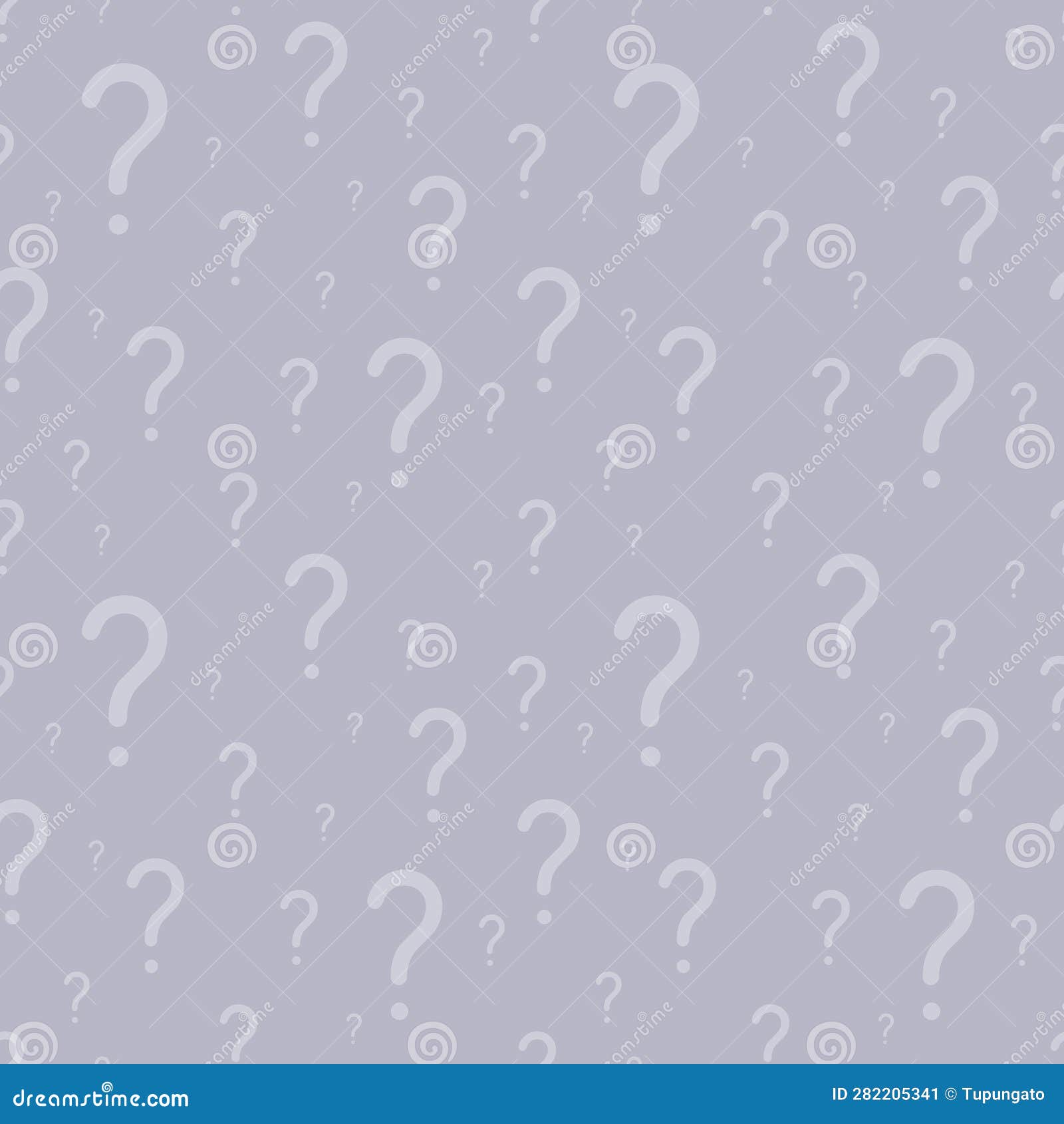 Grey Seamless Vector Survey Question Background Stock Vector ...