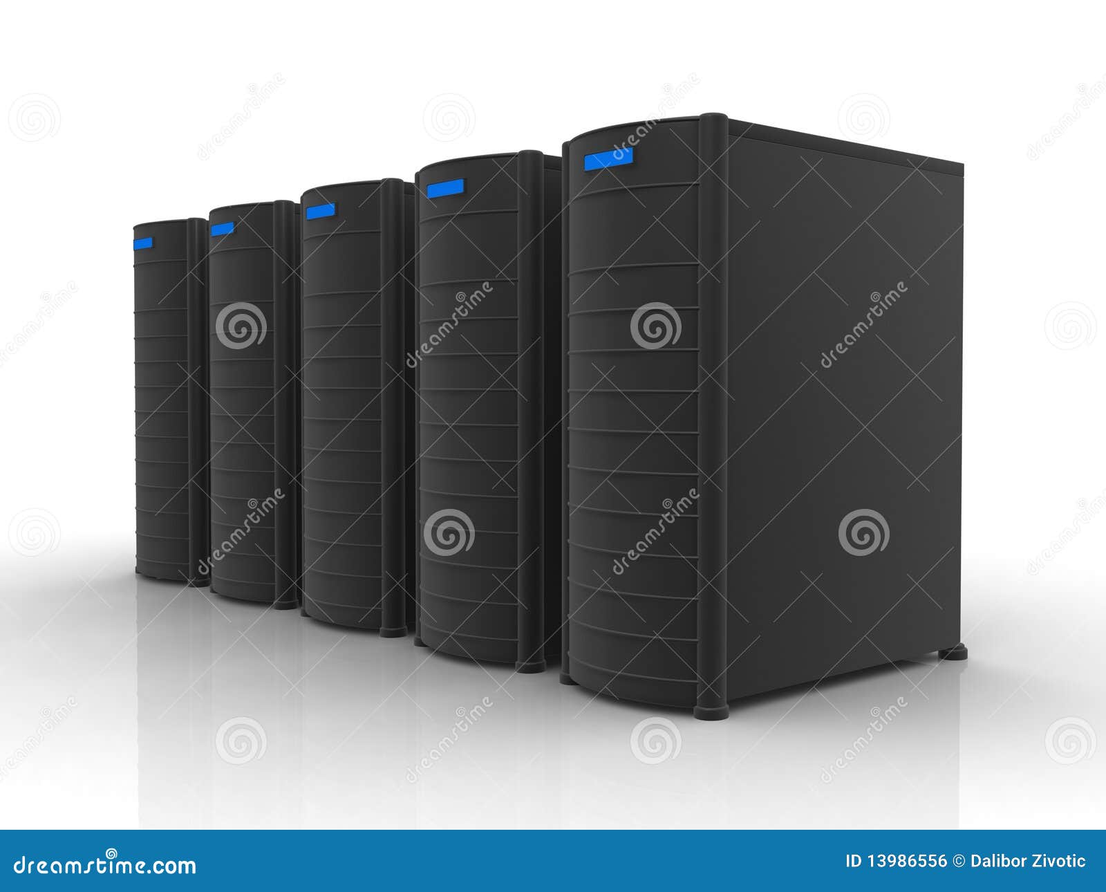 Grey servers stock illustration. Illustration of datacenter - 13986556