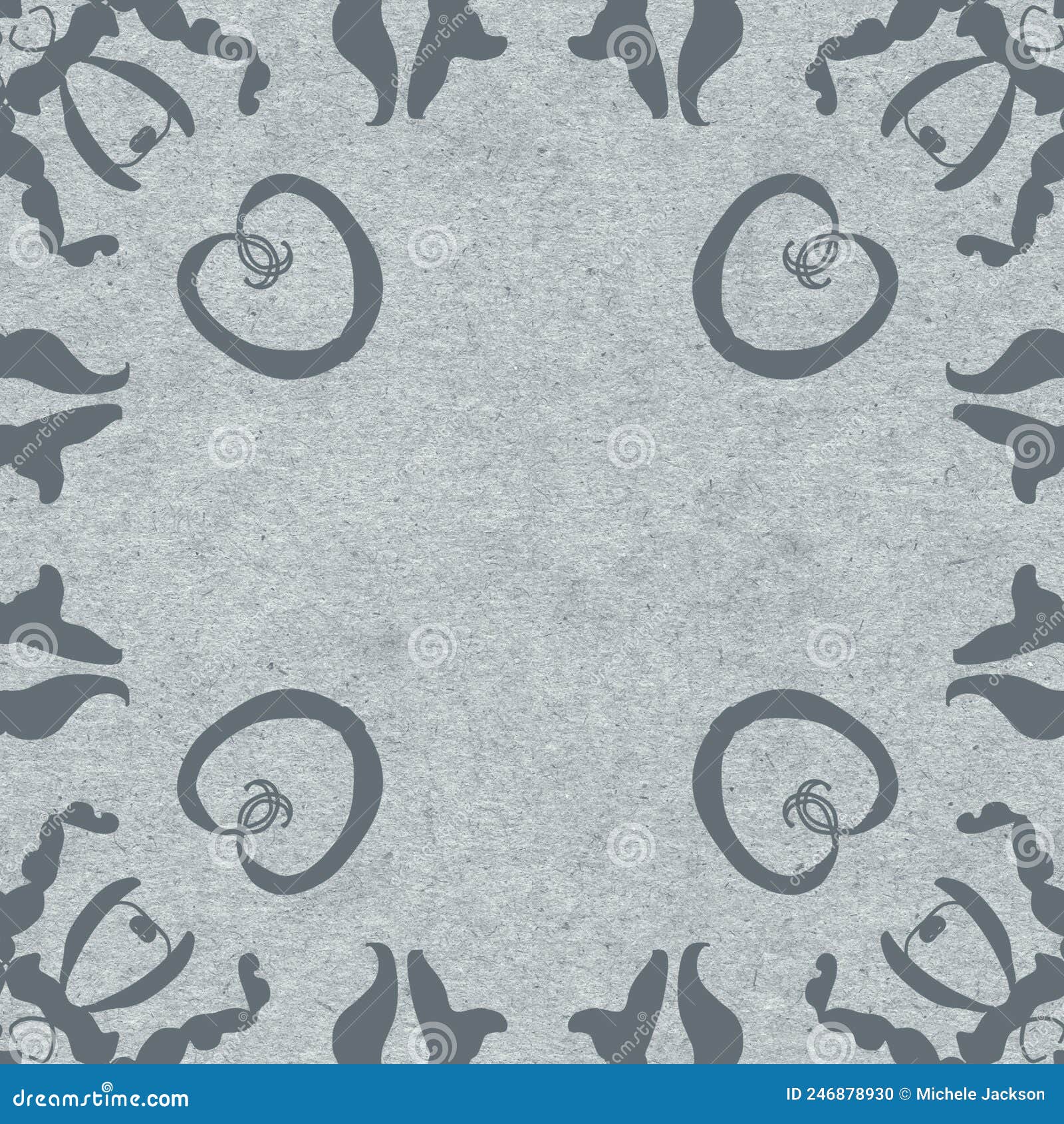 Seamless Repeats Grey on Grey Stock Illustration - Illustration of crop ...