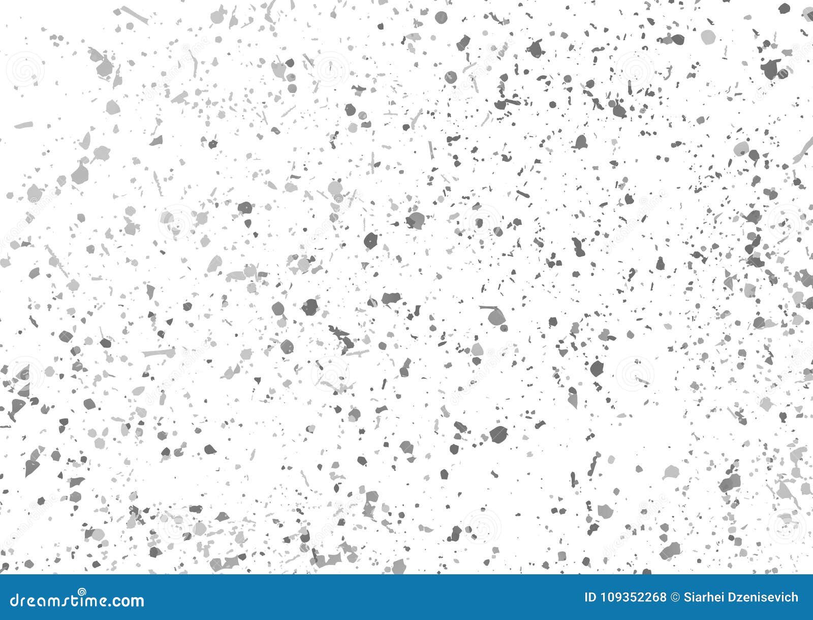 Grey Silver Metallic Dust Particle Over White Background Stock Vector ...