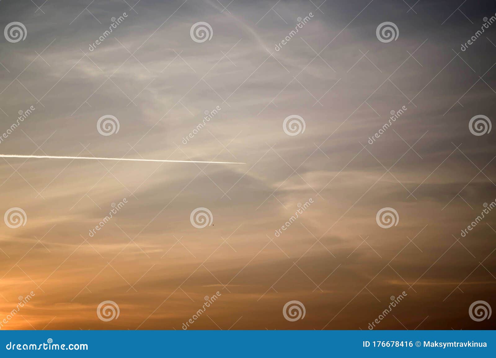 Grey skies at sunset stock photo. Image of environment - 176678416