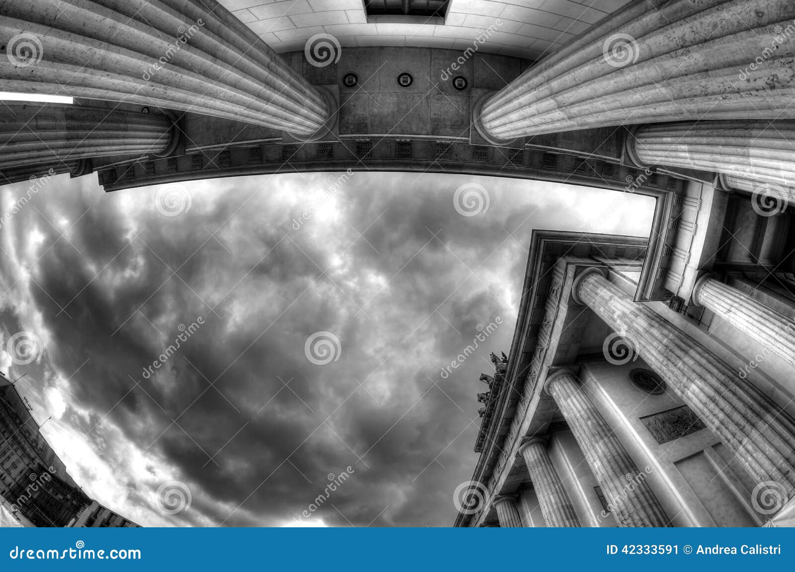 Grey Sky of Berlin, Germany Stock Image - Image of scenic, destinations ...