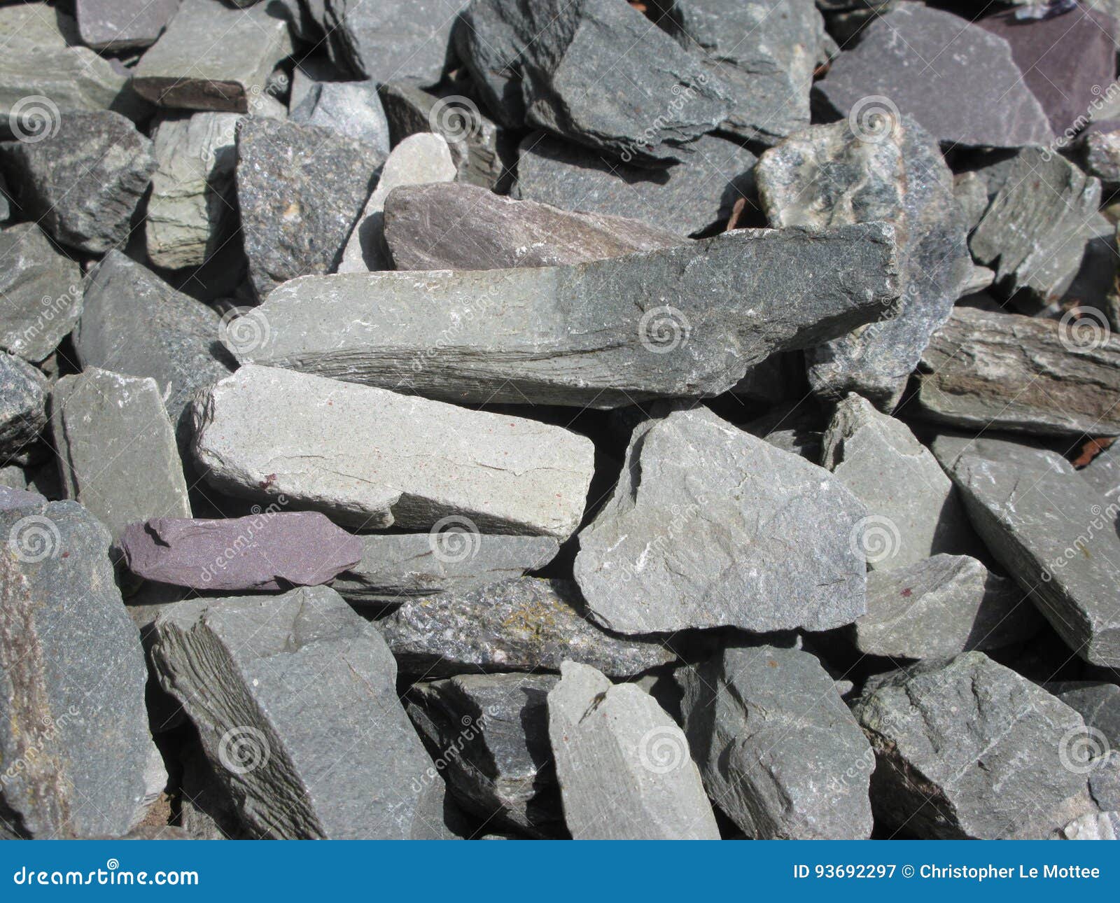 Grey slate stock image. Image of slate, landscaping, gray - 93692297