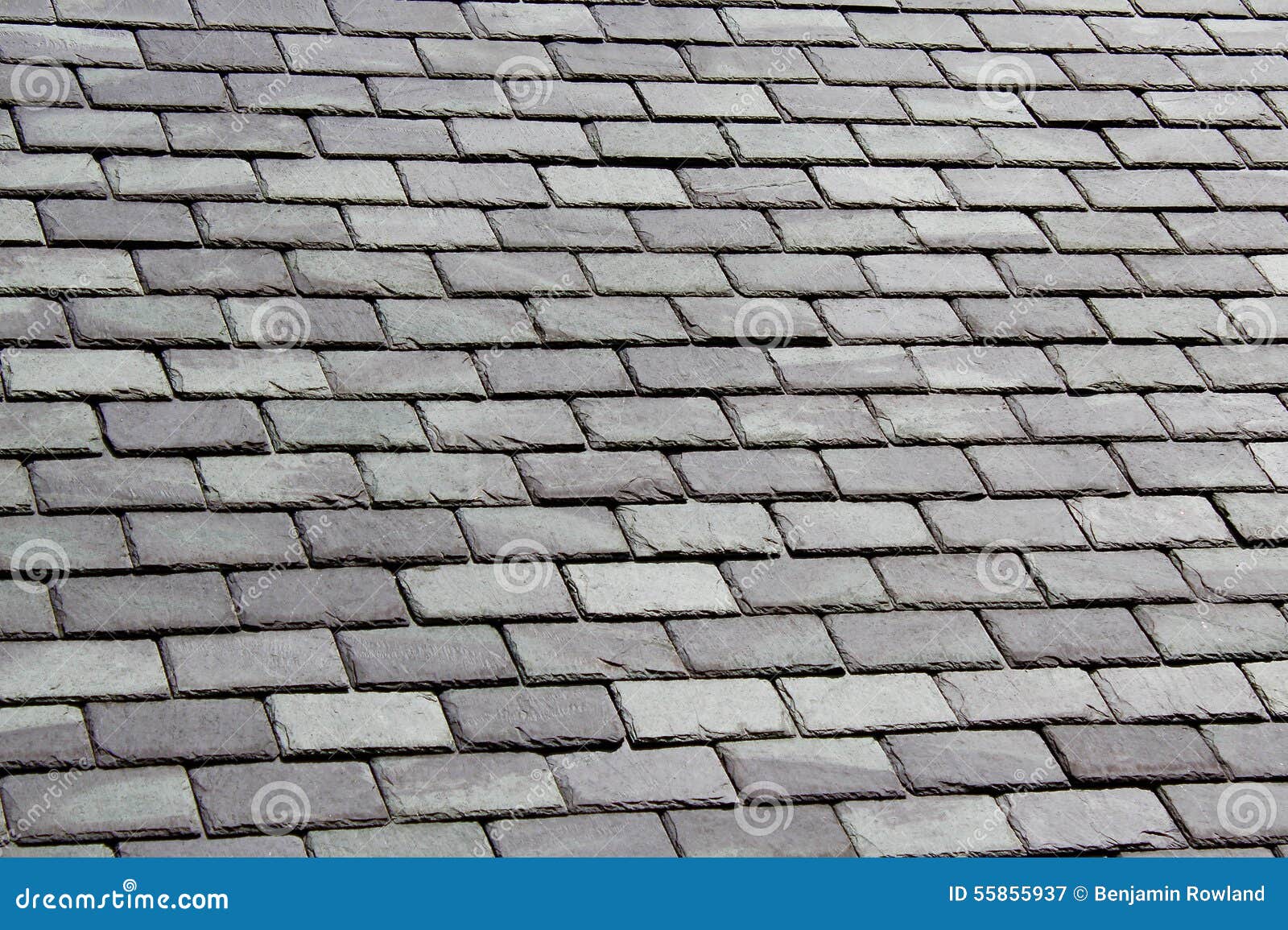 Grey Slate Tile Roof stock image. Image of rock, grey - 55855937