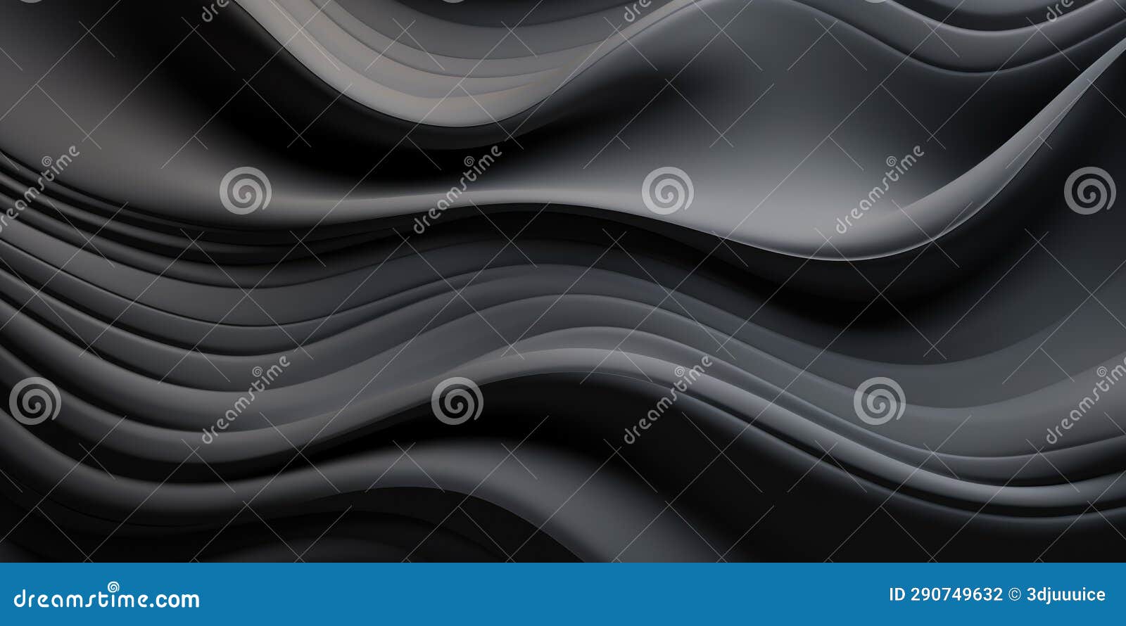 Grey Slime Creative Abstract Wavy Texture. Stock Illustration ...