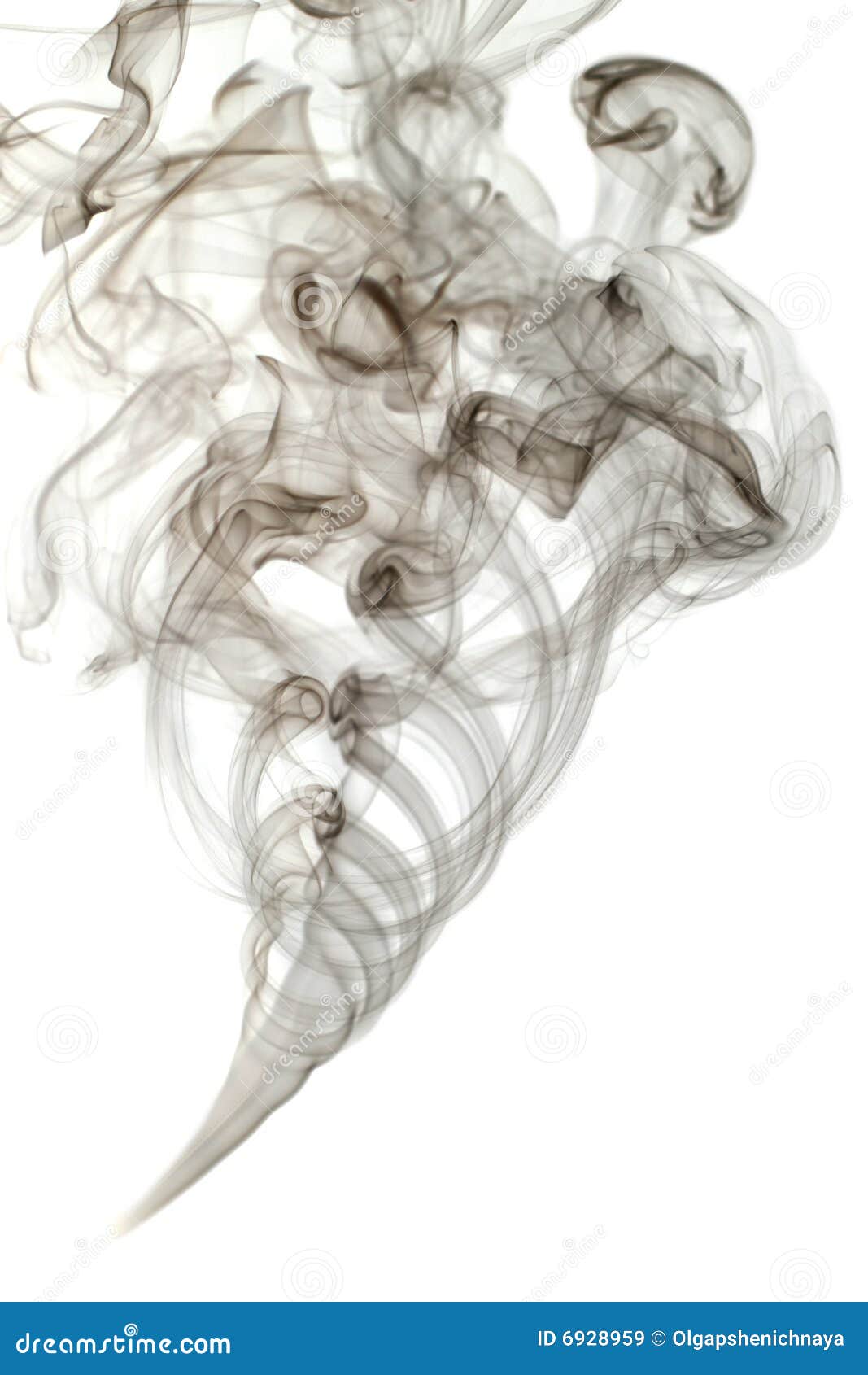 Grey Smoke Coming Out Of An Active Volcano Filling The Sky At The ...