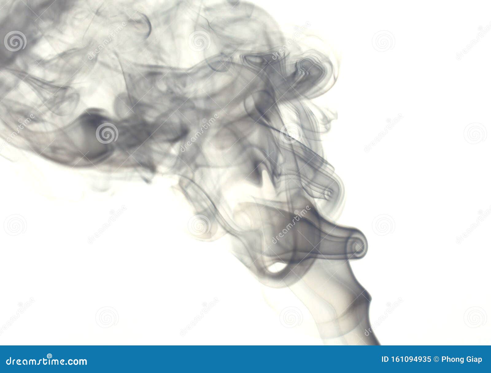 Grey Smoke Background