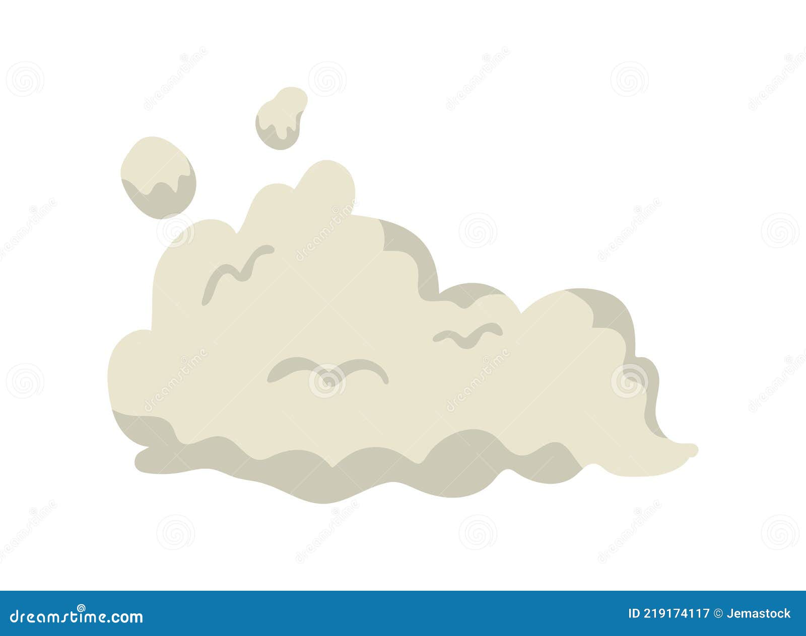 Grey Fog Or Smoke Special Effect. Grey Cloudiness, Mist Or Smog ...