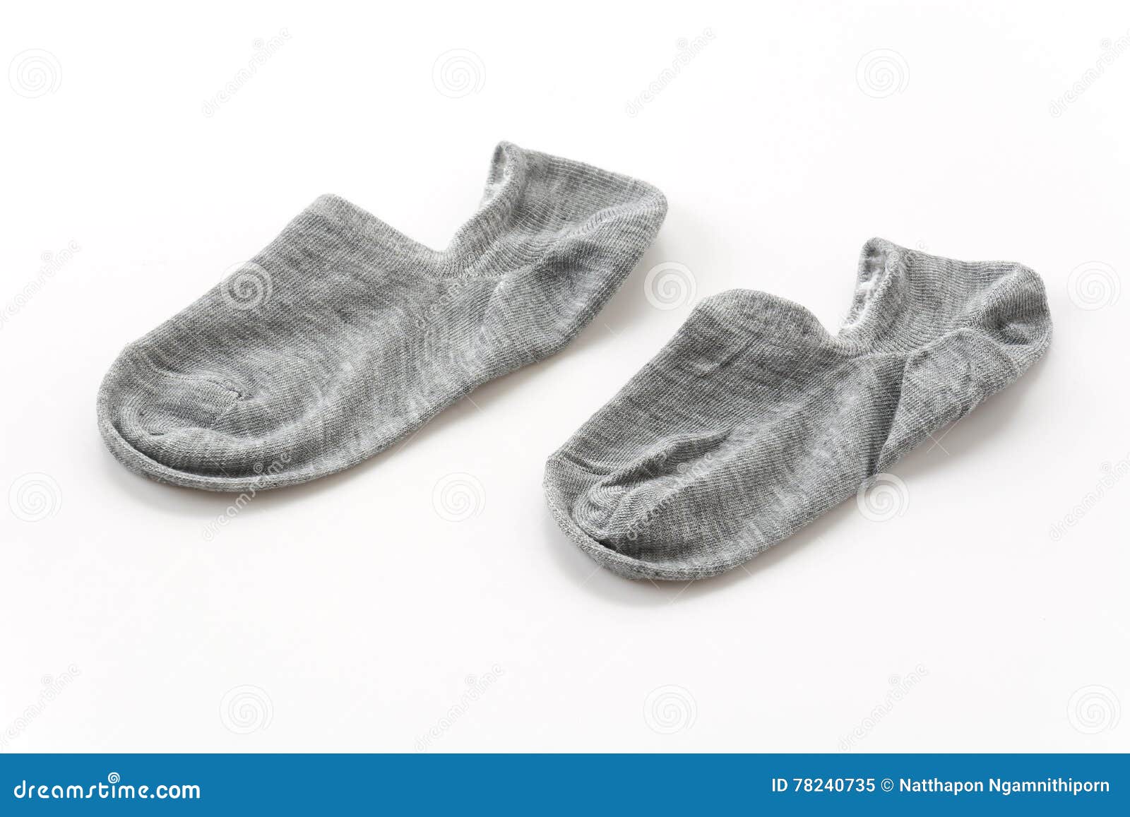 Grey sock stock image. Image of smell, textile, traditional - 78240735