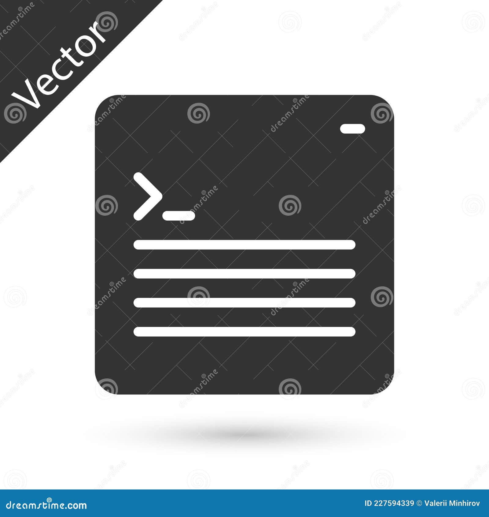 Grey Software Web Developer Programming Code Icon Isolated On White Background Javascript