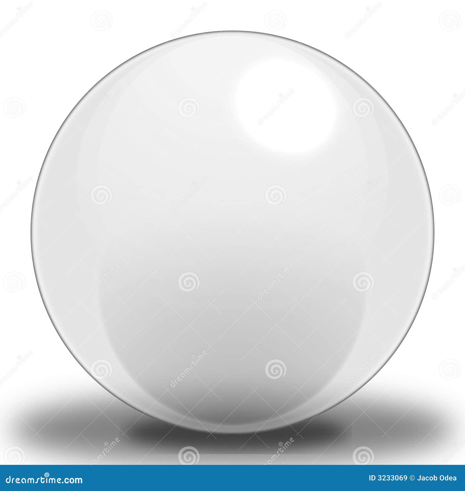 Grey Sphere - Light stock illustration. Illustration of glassy - 3233069