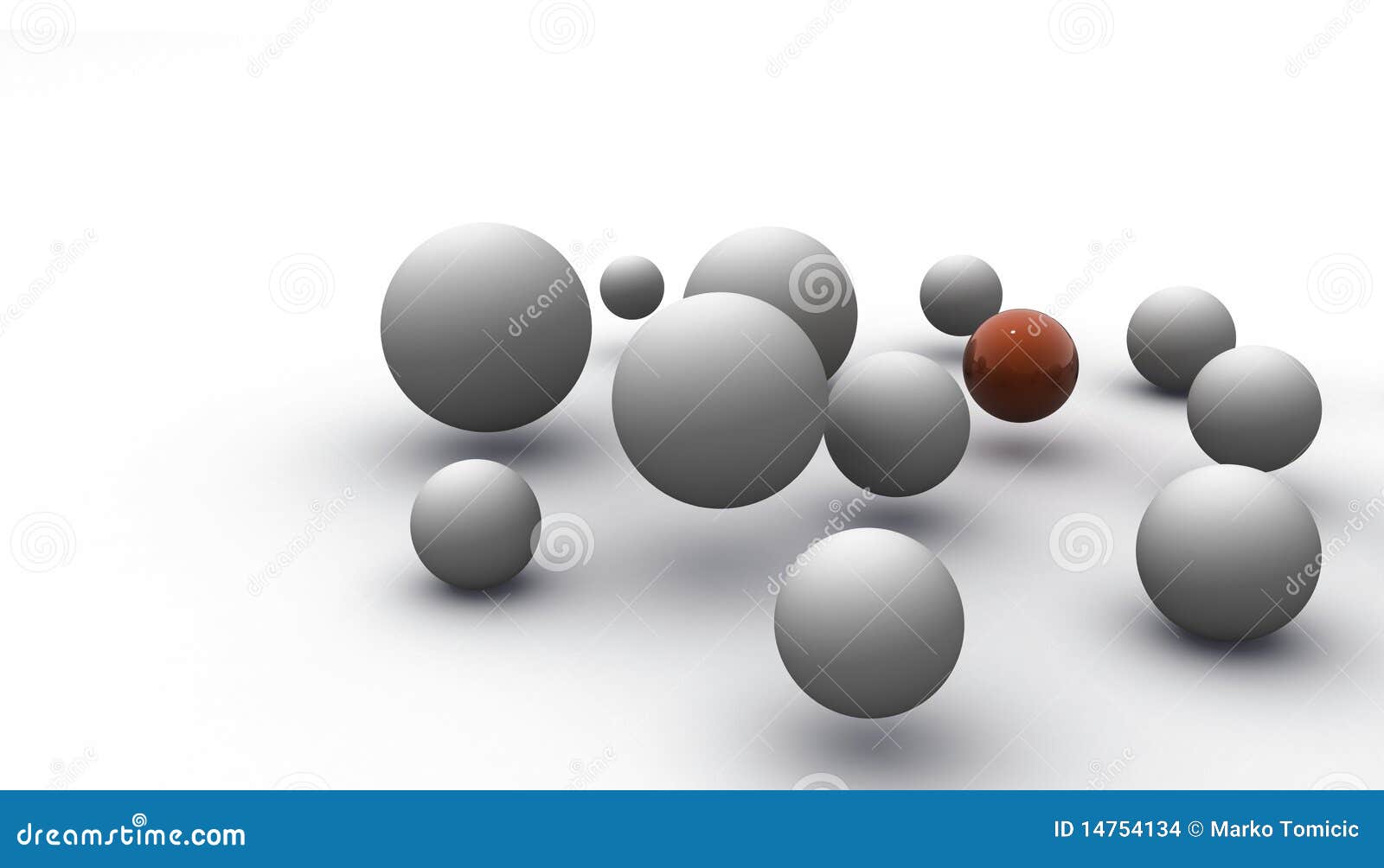 Grey spheres stock illustration. Illustration of colorful - 14754134
