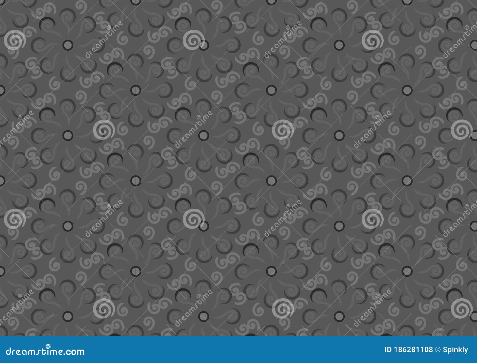 Grey Spiral Pattern Wallpaper for Use with Design Layouts Stock ...