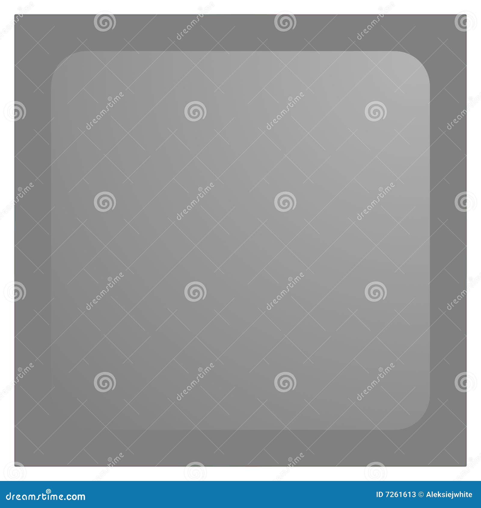 Grey square aqua button stock illustration. Illustration of internet ...