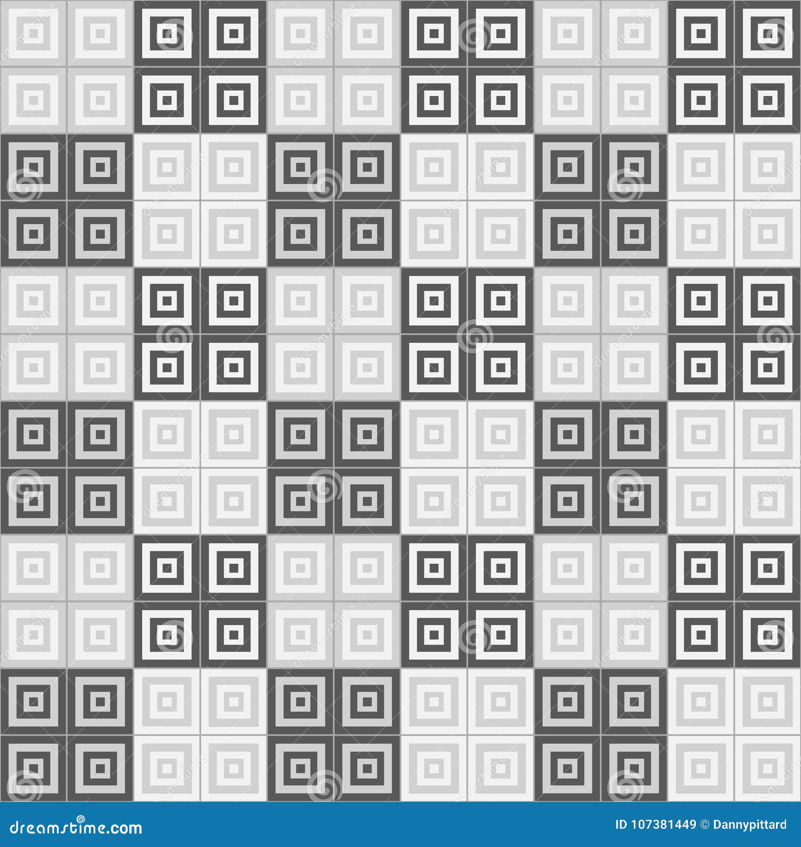 Grey Square Cube Pattern Background Stock Illustration - Illustration ...