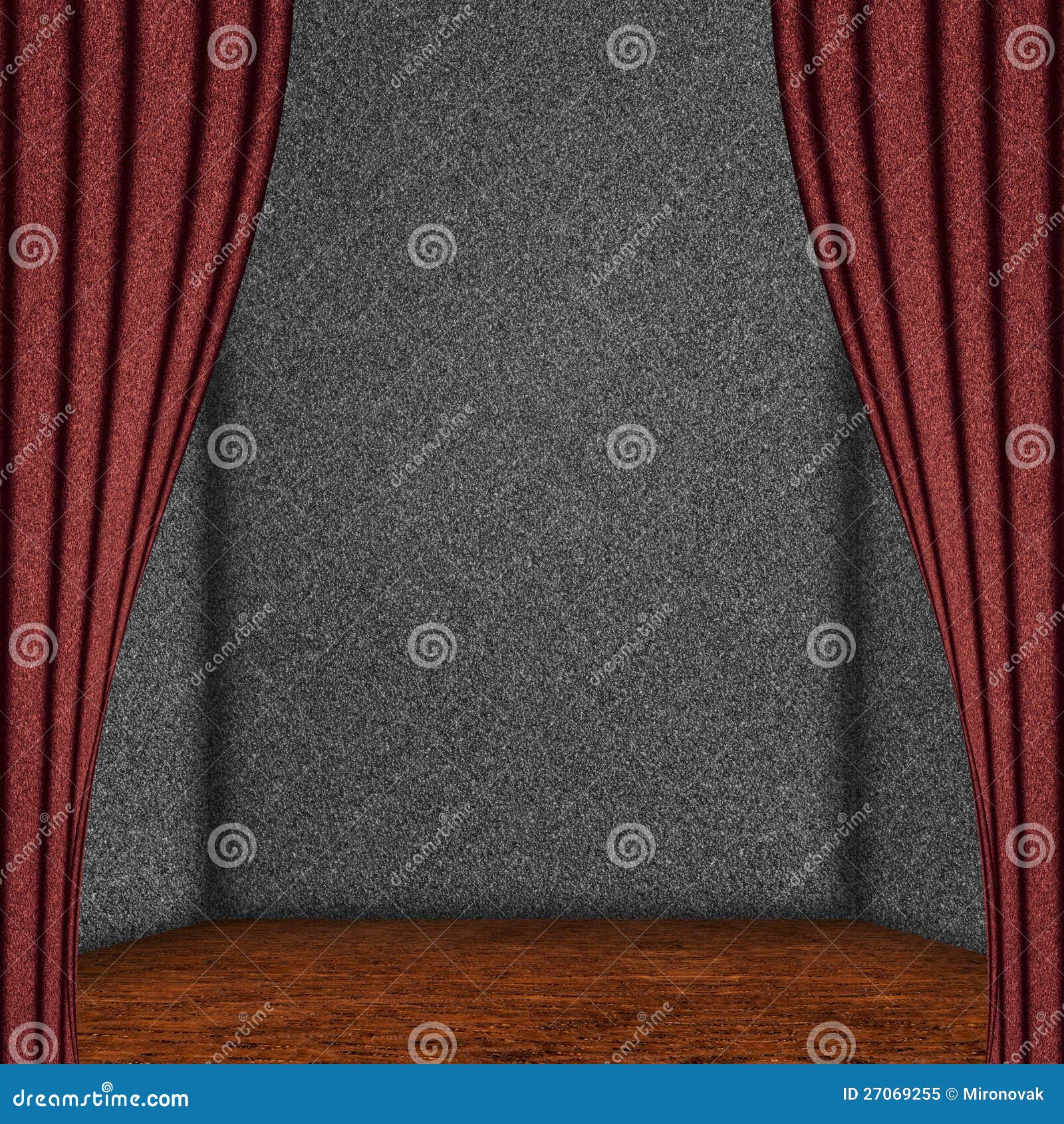 Grey stage background stock illustration. Illustration of wooden - 27069255