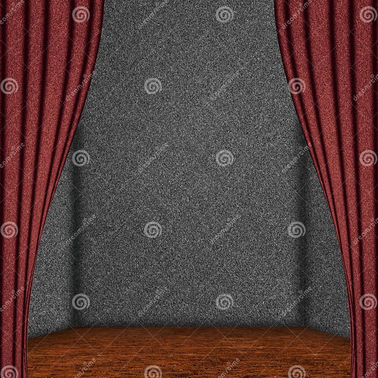 Grey stage background stock illustration. Illustration of wooden - 27069255