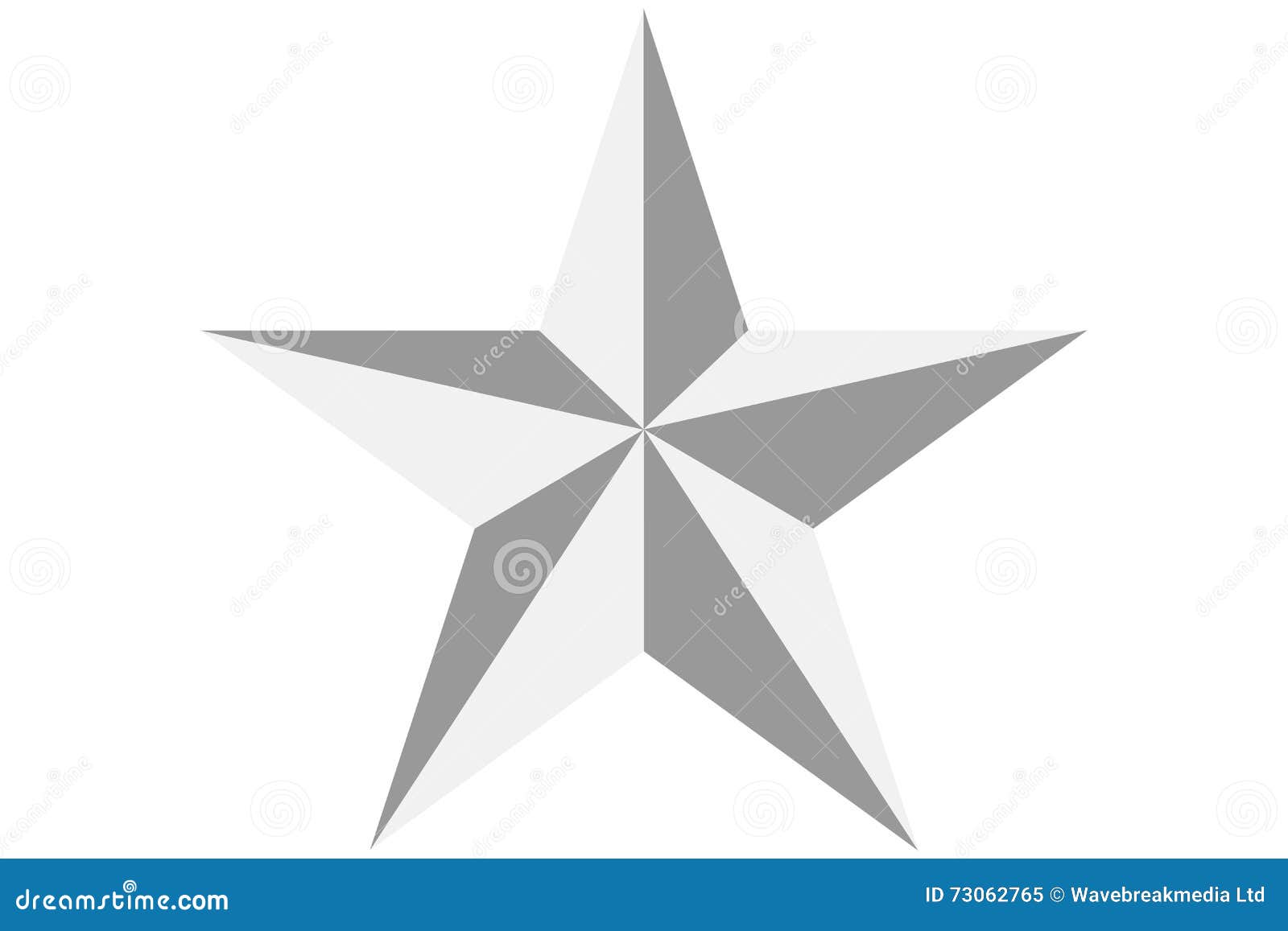 Grey star stock illustration. Illustration of shape, rate - 73062765