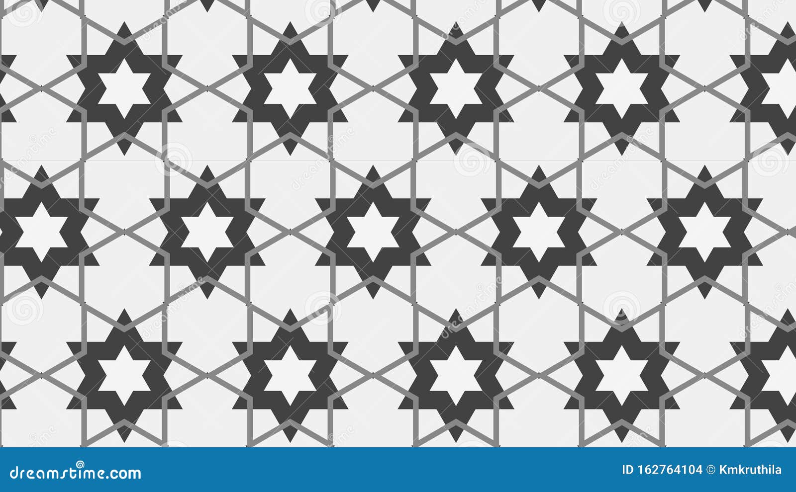 Grey Star Pattern Background Stock Vector - Illustration of swatch ...