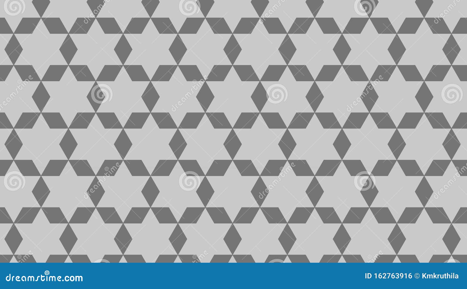 Grey Star Pattern Background Illustration Stock Vector - Illustration ...
