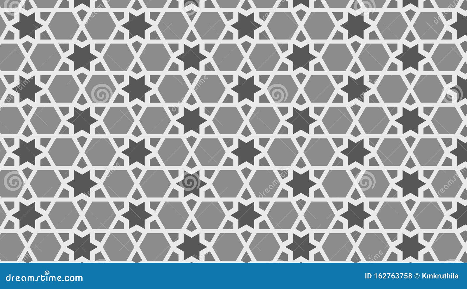 Grey Star Pattern Background Vector Art Stock Vector - Illustration of ...