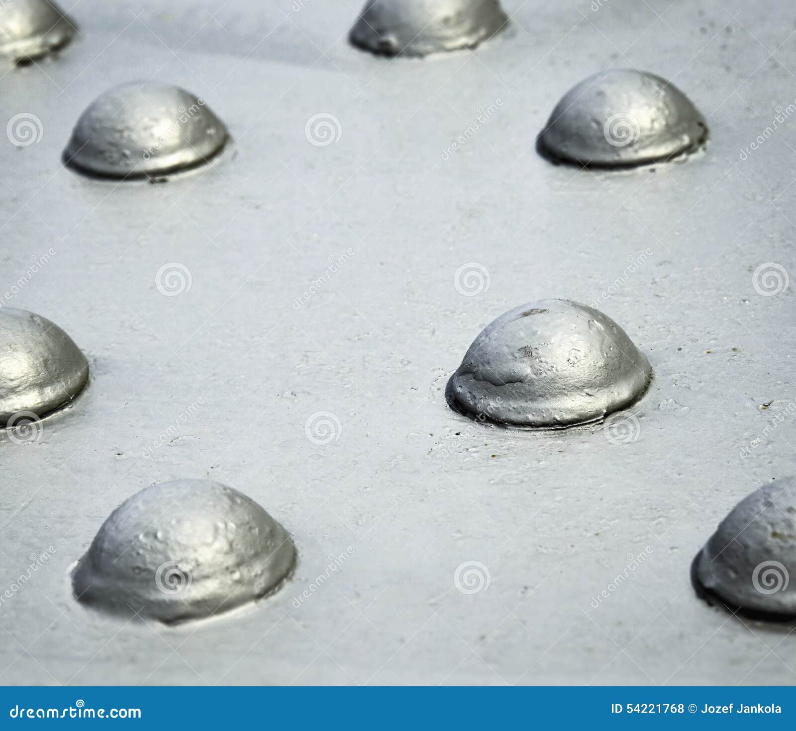 Grey steel rivets stock photo. Image of iron, dirty, bolts - 54221768