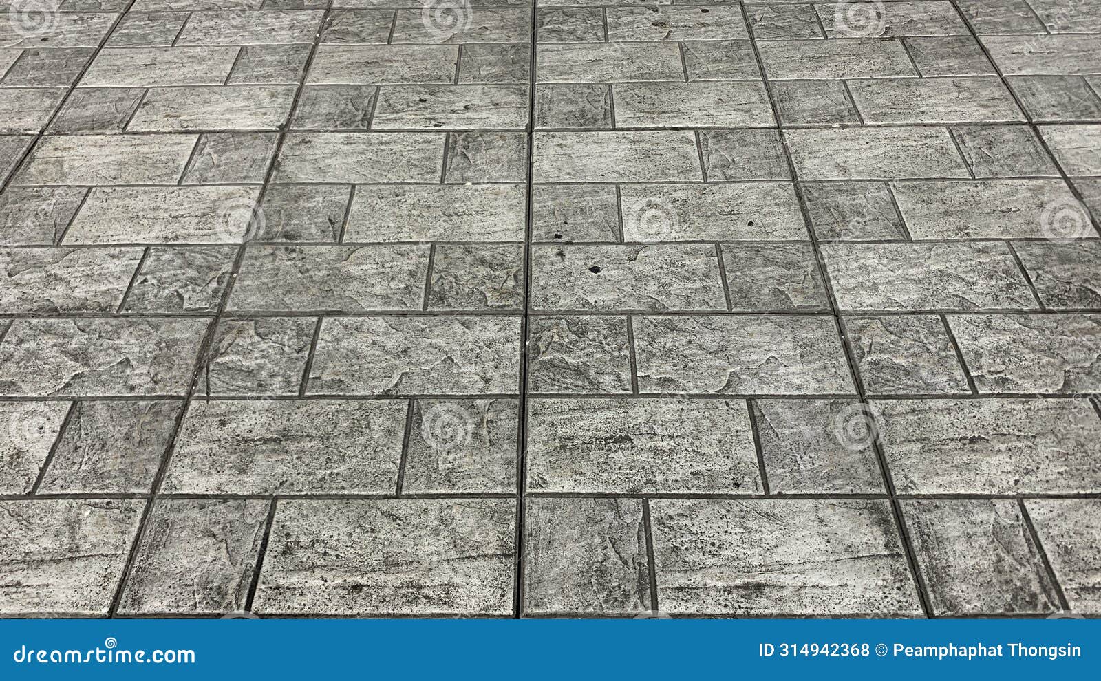 Grey Stone Floor Texture Background Stock Photo - Image of brick ...