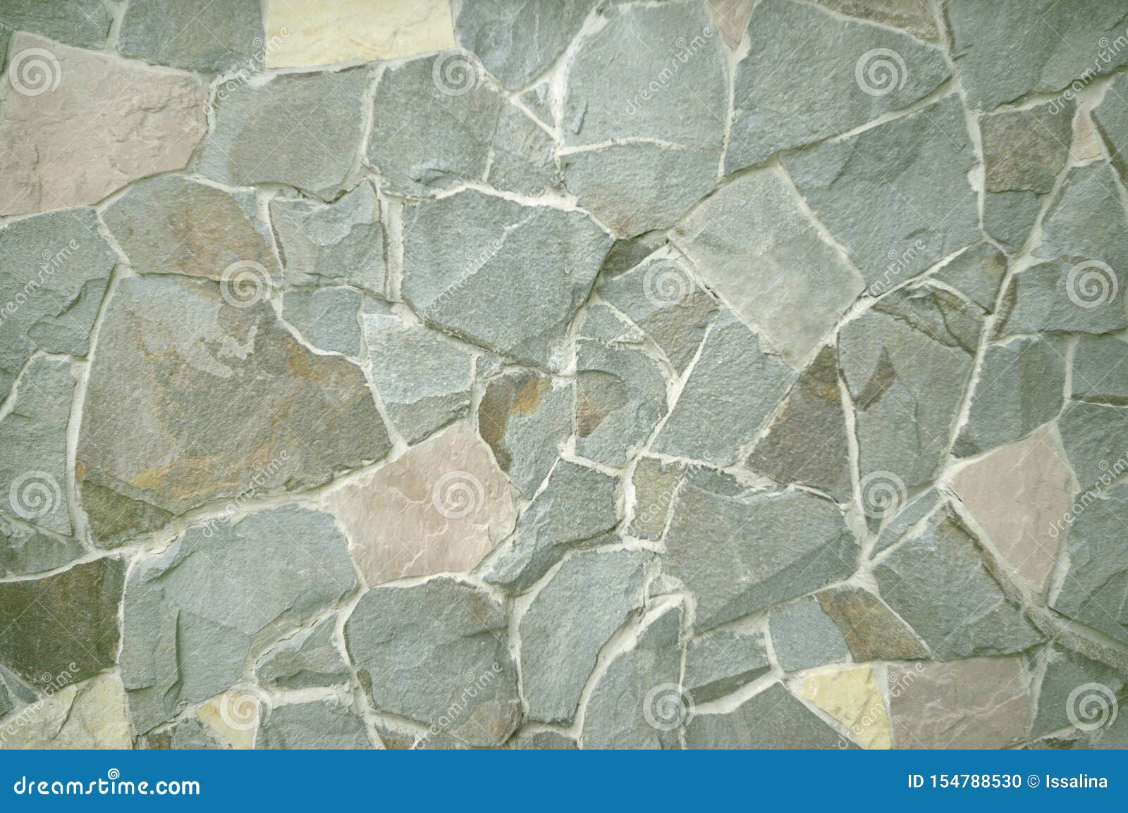 Grey Stone Mosaic Wall Background Stock Photo - Image of urban, wall ...