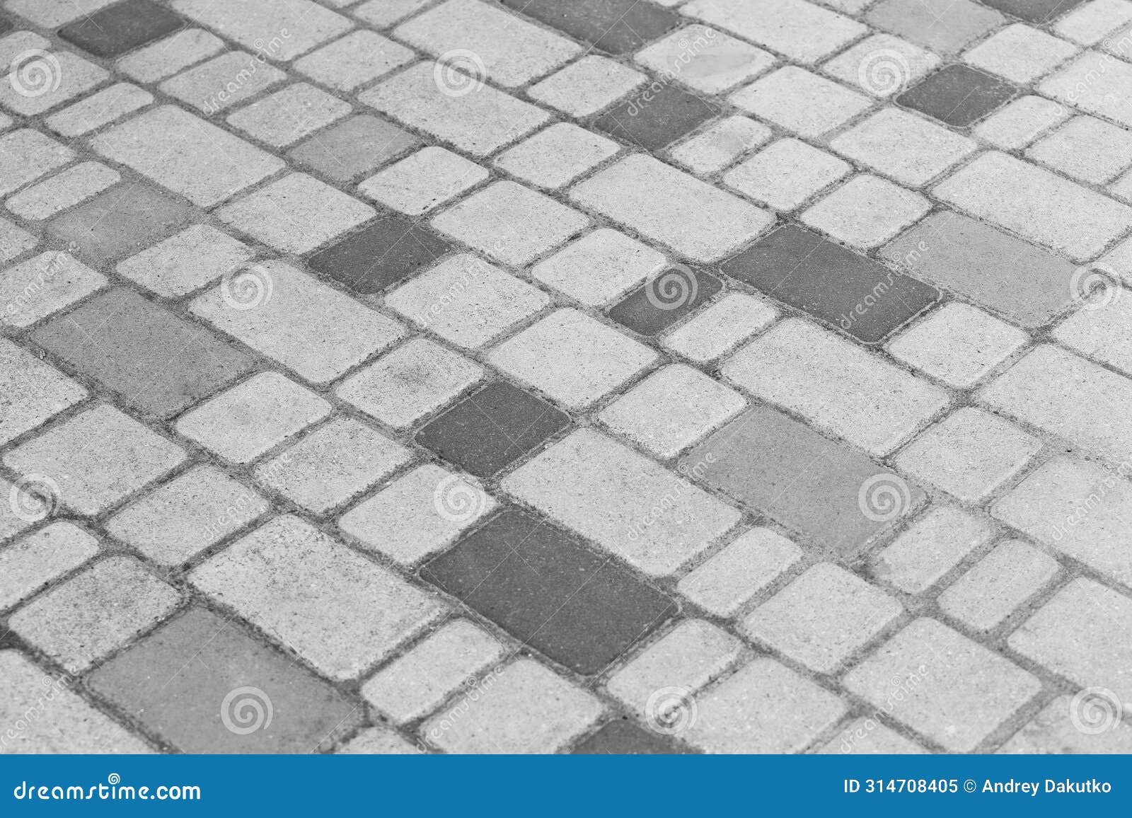 Grey Stone Pattern Paving Tile Mosaic Floor Street Texture Background ...