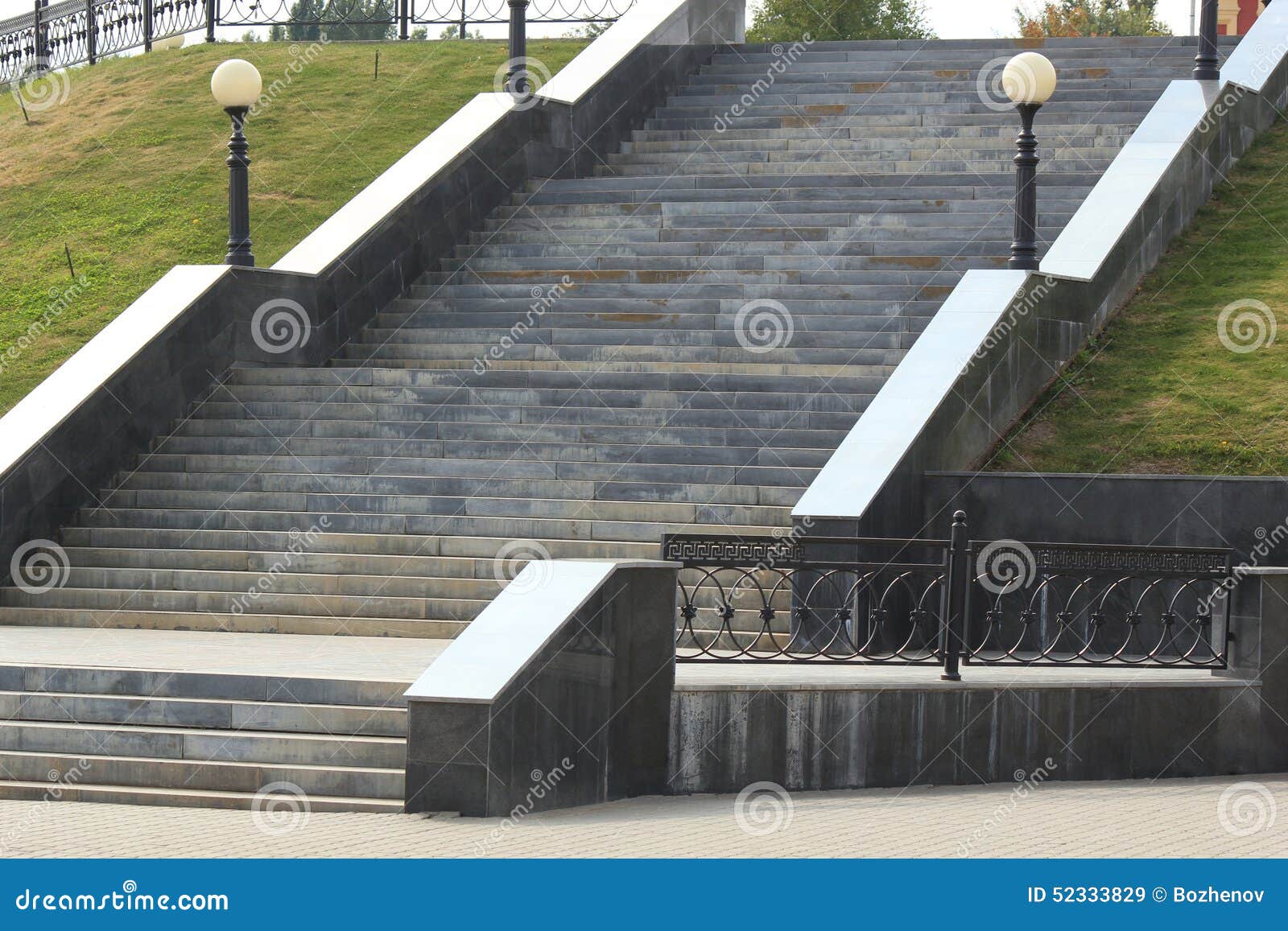 Grey stone steps stock image. Image of architecture, stone - 52333829