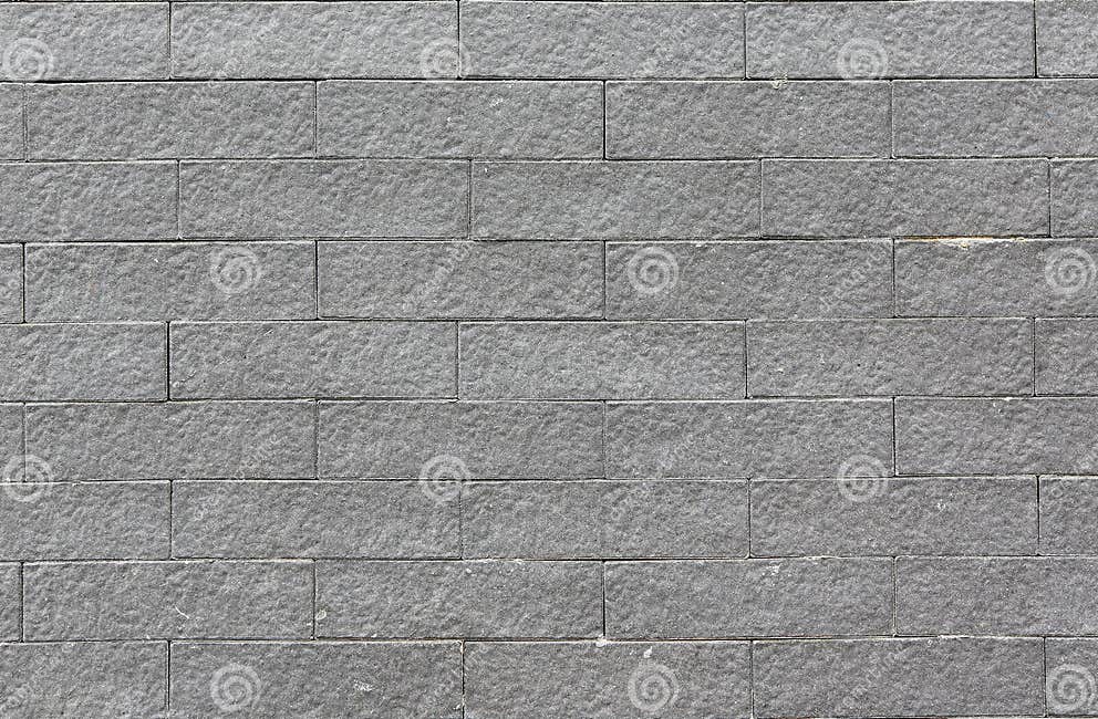 Grey Stone Tile Texture Brick Wall Background Stock Image - Image of ...