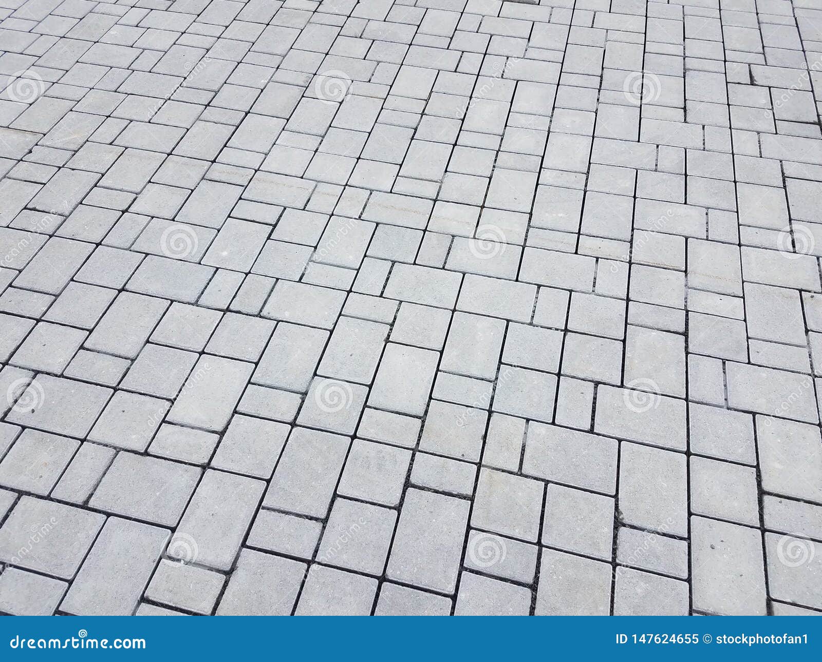 Grey Stone Tiles Rectangle and Square Shapes Stock Image - Image of ...