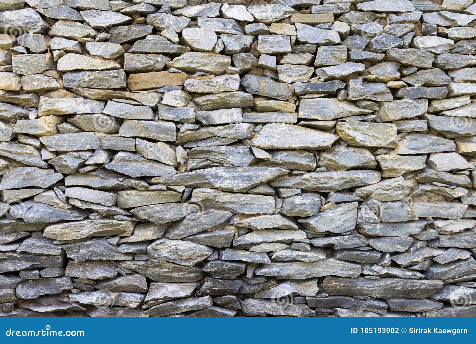 Grey stone wall background stock photo. Image of detail - 185193902