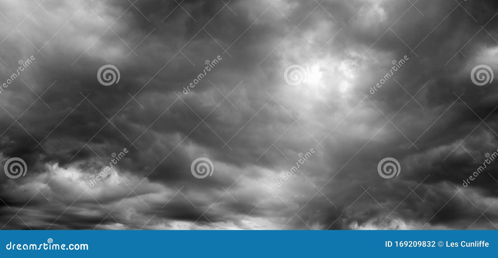 Grey storm clouds stock photo. Image of nature, moody - 169209832
