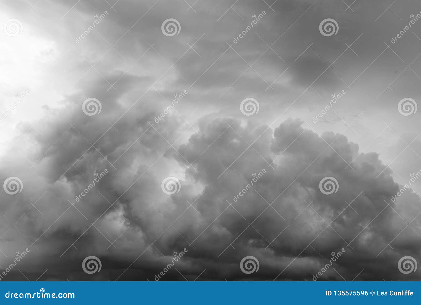 Grey storm clouds stock photo. Image of natural, grey - 135575596