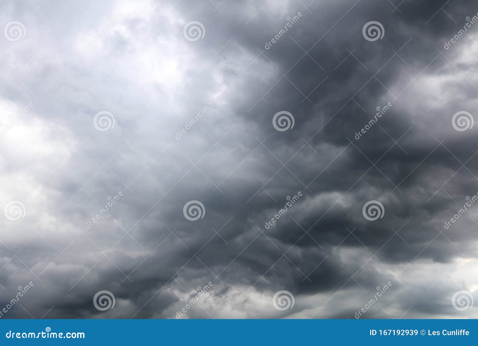 Grey storm clouds stock image. Image of cloudsquot, gale - 167192939