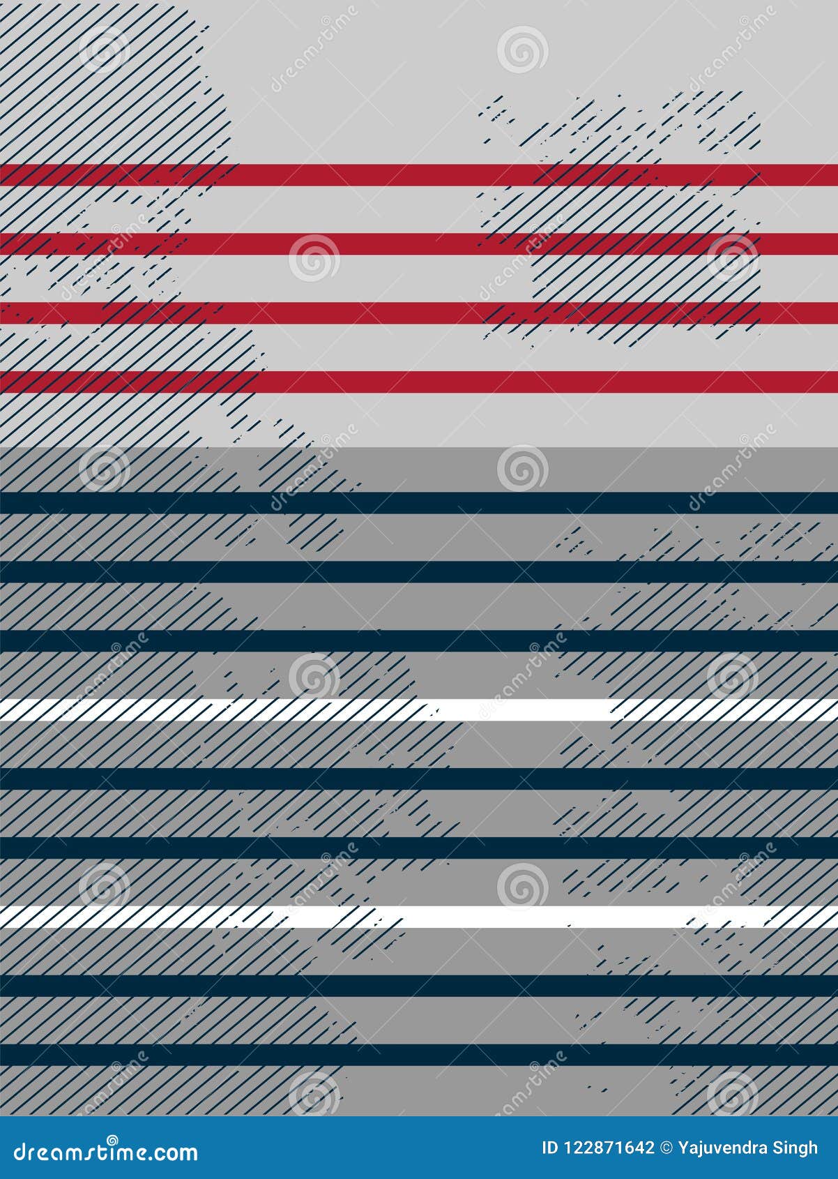 Grey Stripe Design with Diagonal Texture Effect Stock Vector ...