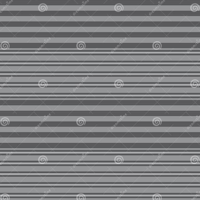 Grey Stripe Seamless Pattern Background in Horizontal Style Stock ...