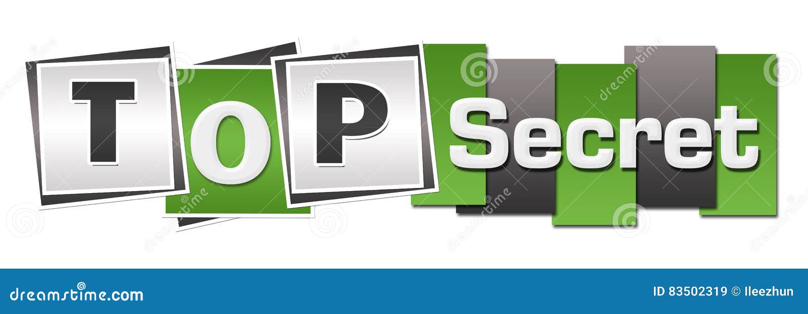 Grey Stripes Squares Horizontal Verde Top-secret Illustrazione di Stock ...