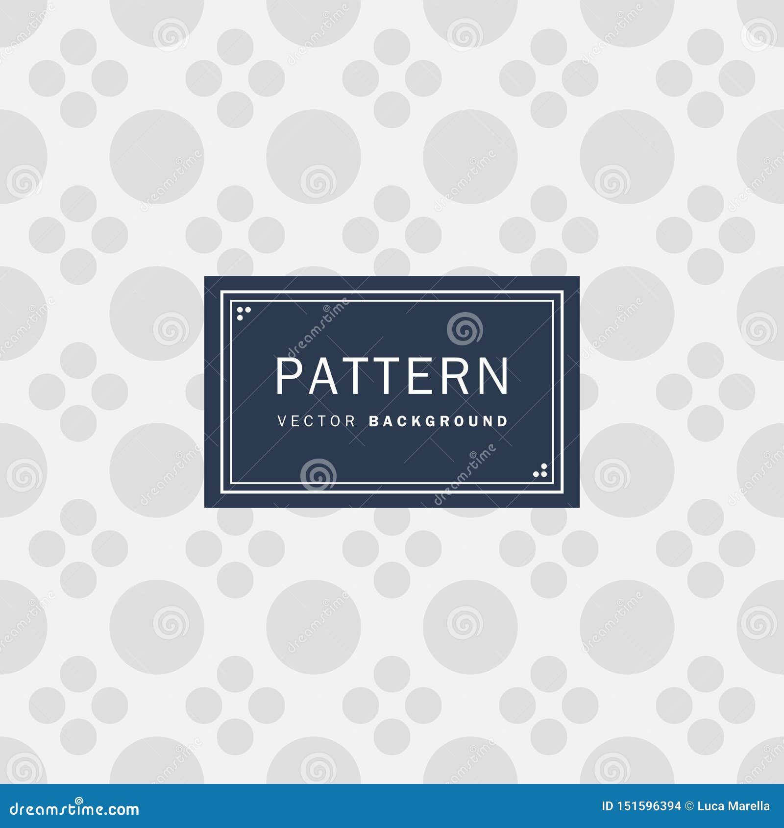 Grey Subtle Seamless Pattern Background Made with Two Dimension Dots Repeated Stock Vector ...
