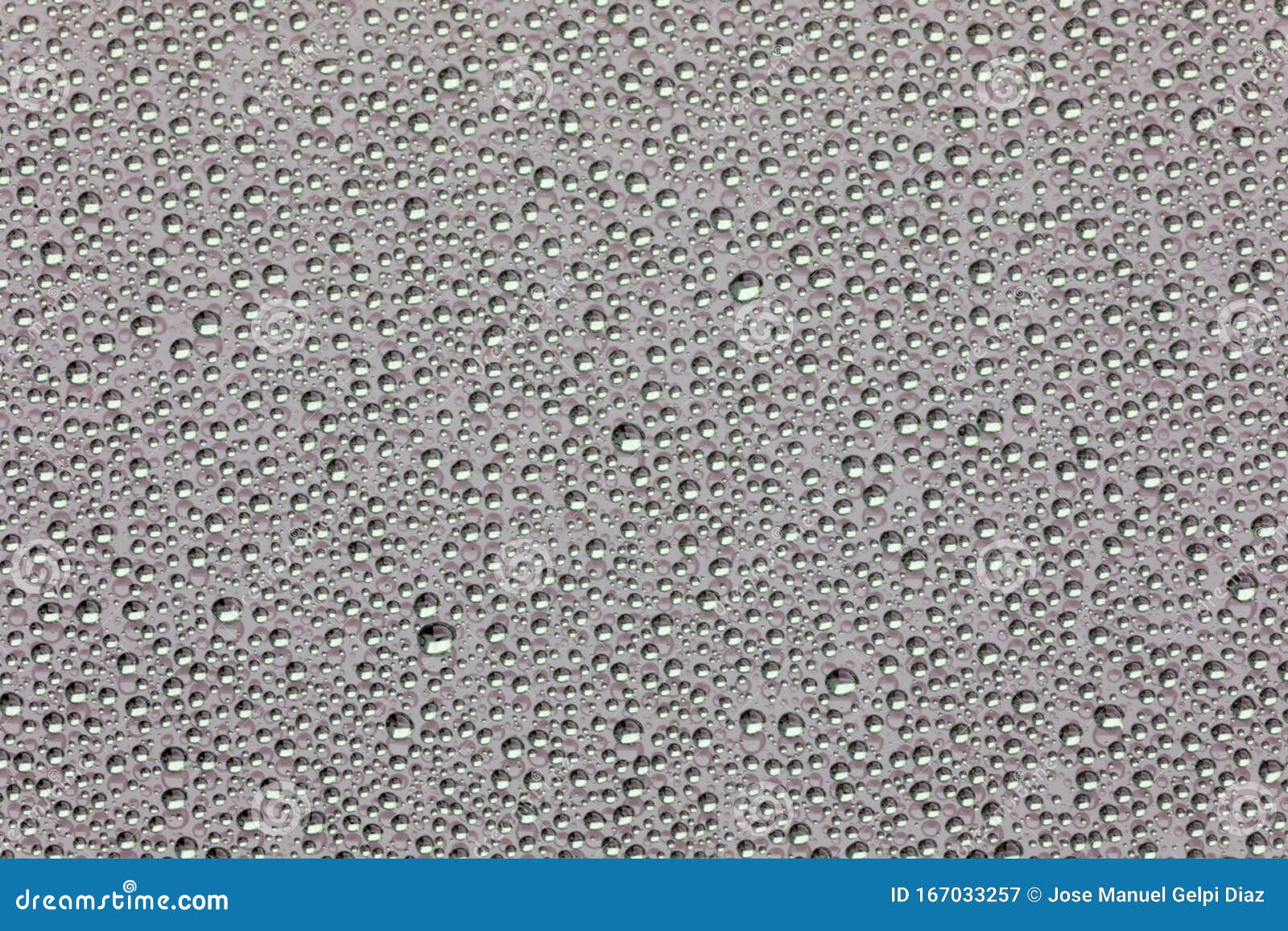 Grey Surface with Drops of Rain Water Stock Image - Image of glass ...