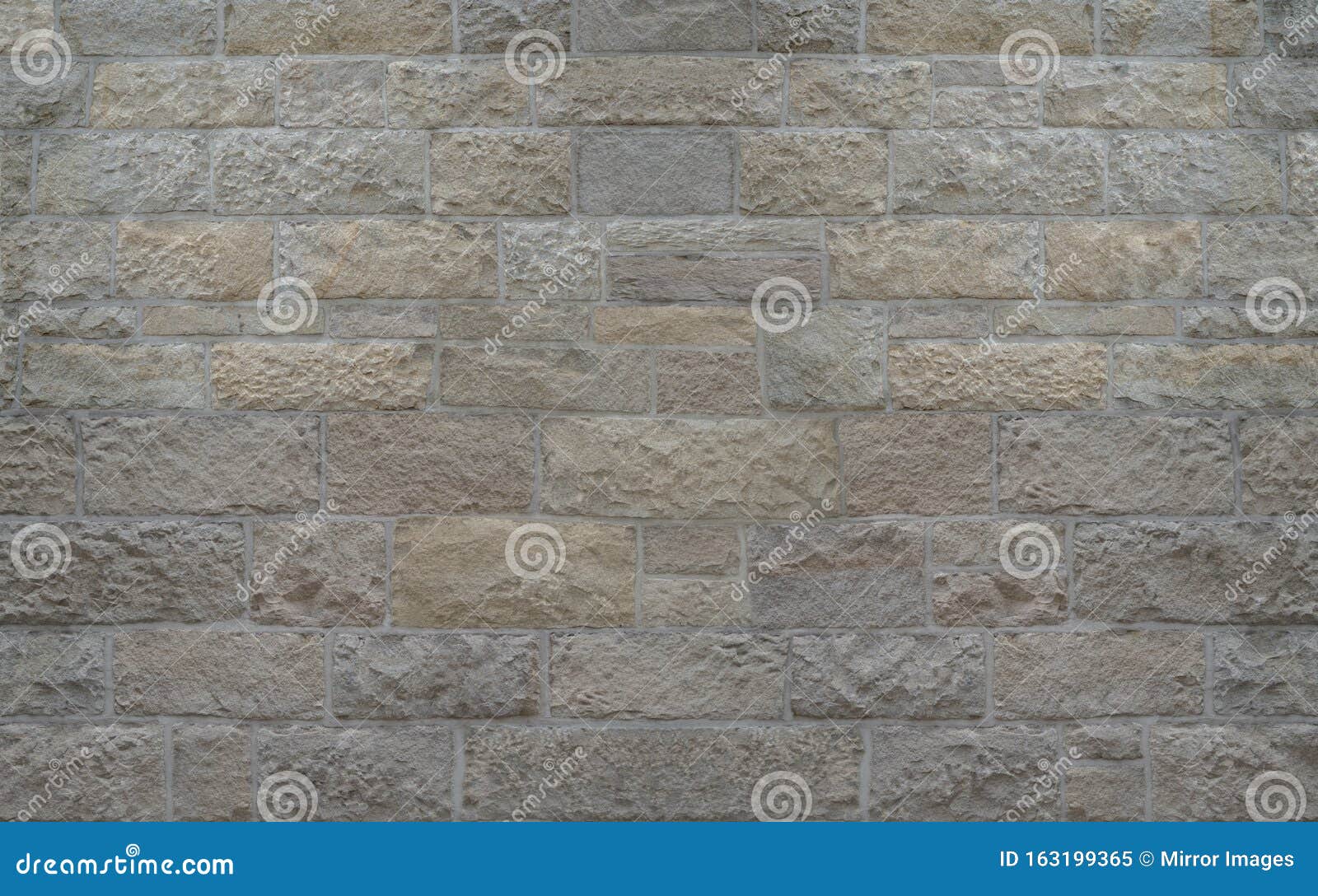 Grey Tan Solid Verious Sizes Block Rock Cement Grout Wall Stock Image ...