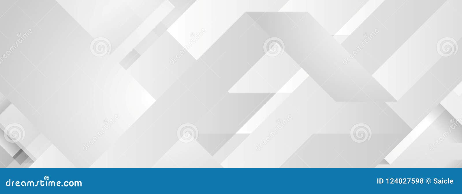 Grey Tech Minimal Geometric Background Banner Stock Vector ...