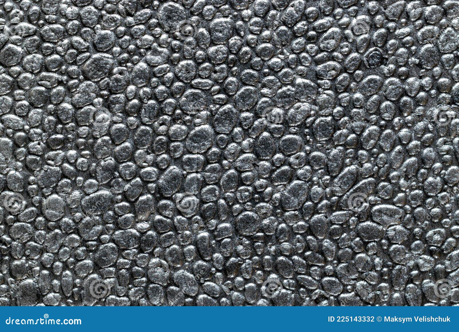 Grey Texture Background. Black Styrofoam Foam Material or White Plastic ...