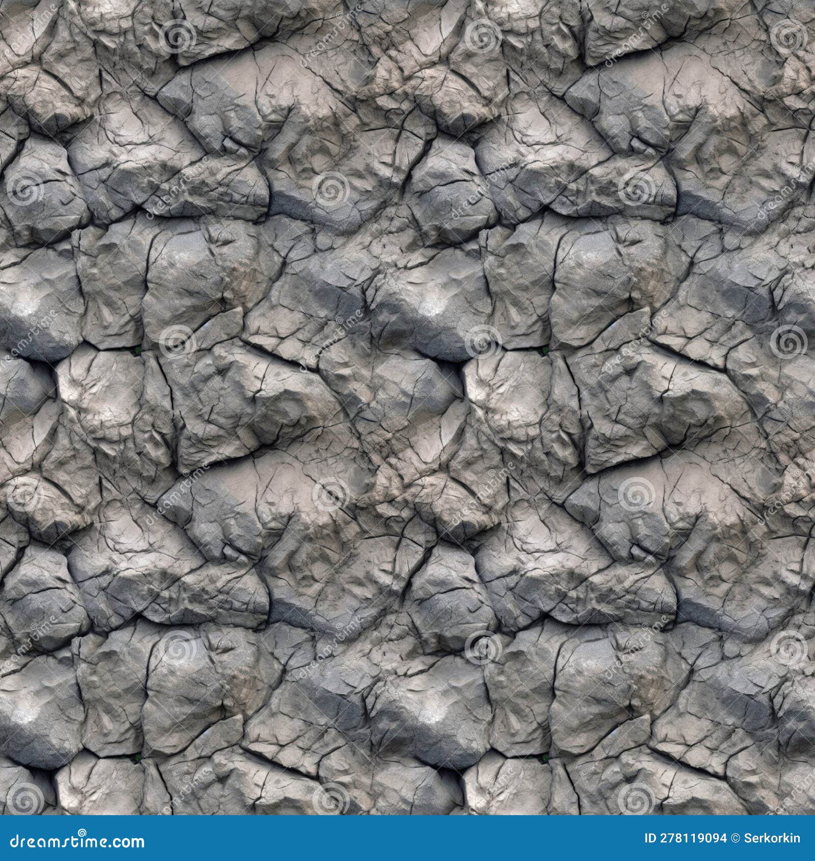 Grey Texture of a Plastered Wall Seamless Pattern Design. Old Rough ...