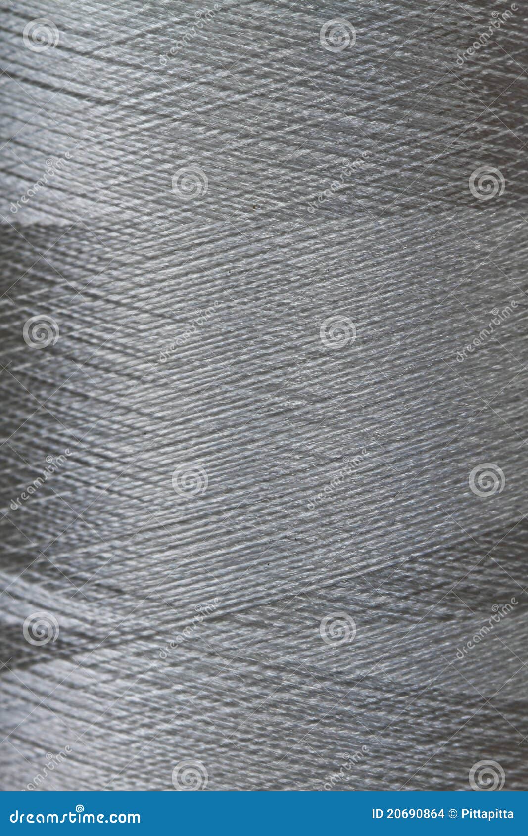 Grey thread in spool stock photo. Image of yarn, strand - 20690864