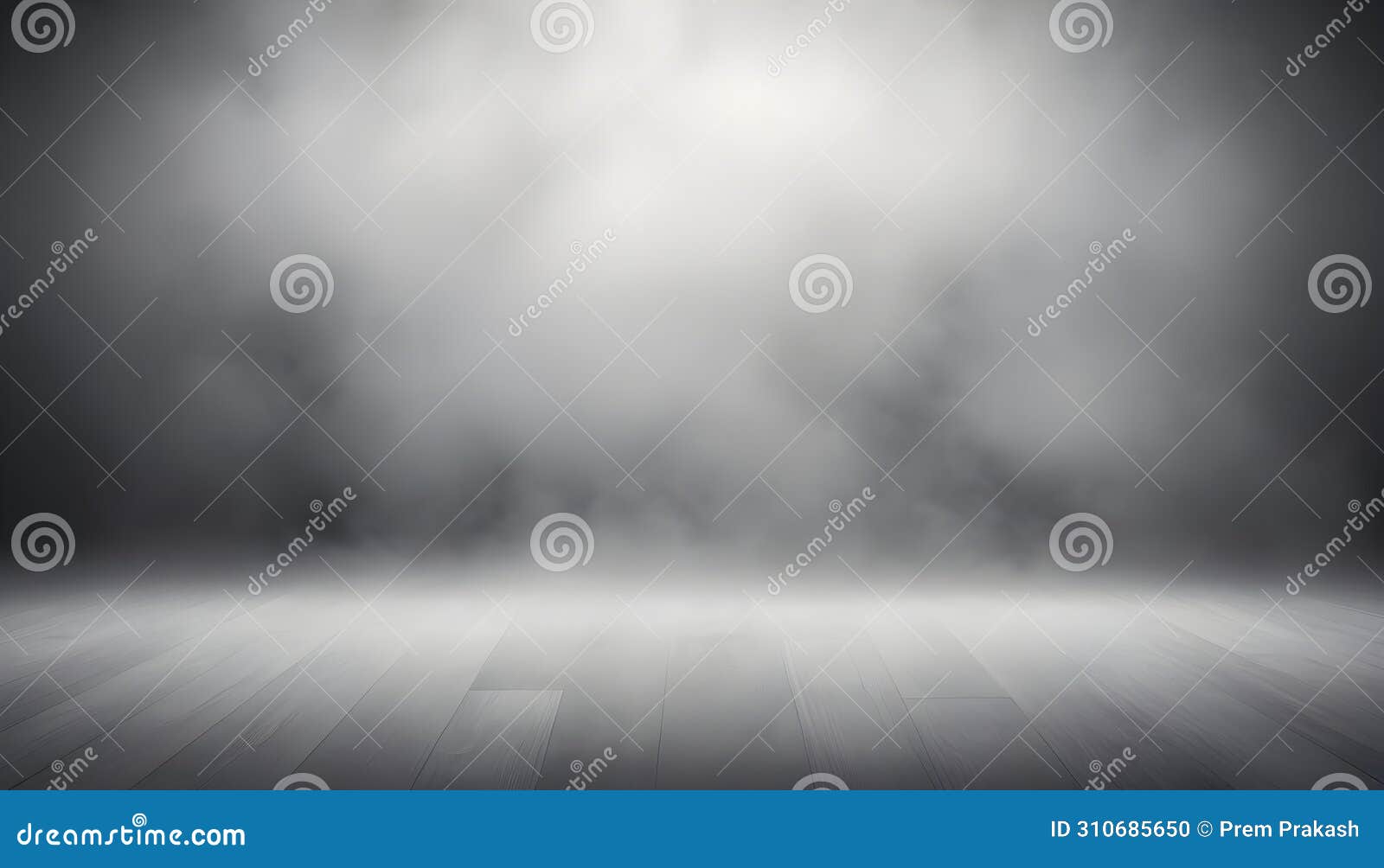 Grey-to-white Gradient Studio Background with Fog Effect Stock ...