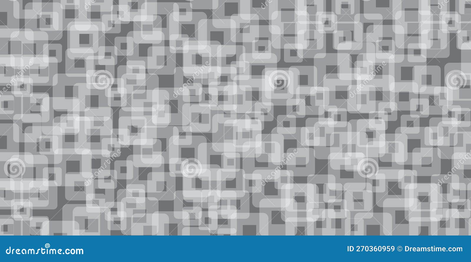 Grey Translucent Rounded Geometric Square Shapes - Abstract Background ...