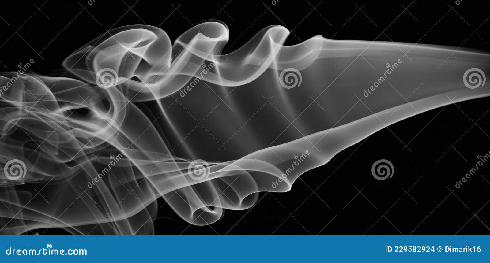 Grey Transparent Smoke Line Stock Photo - Image of background, dark ...